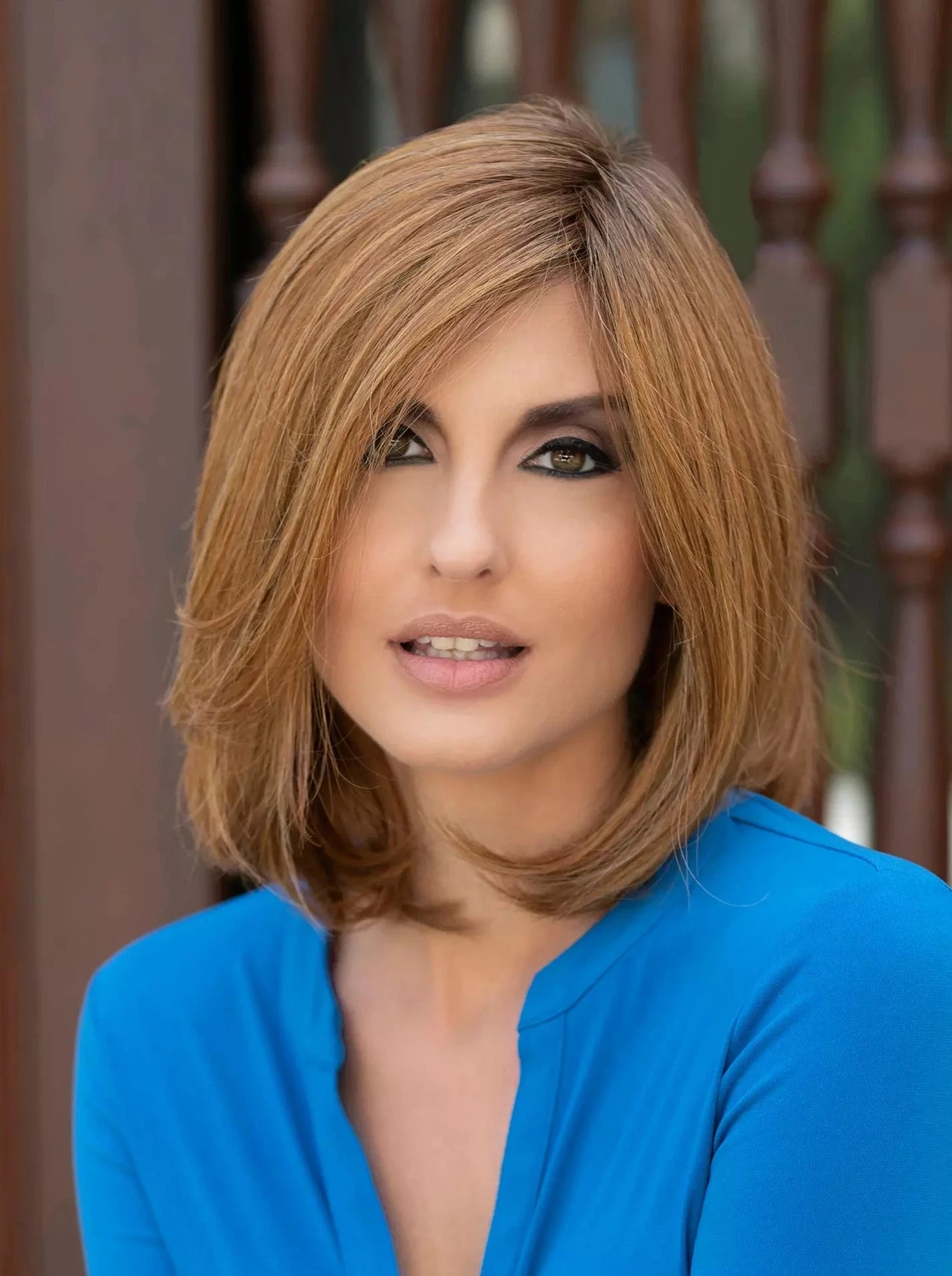 Lynsey by Envy Human Hair/ Synthetic Blend Lace Front Wig – CHIQUEL Canada